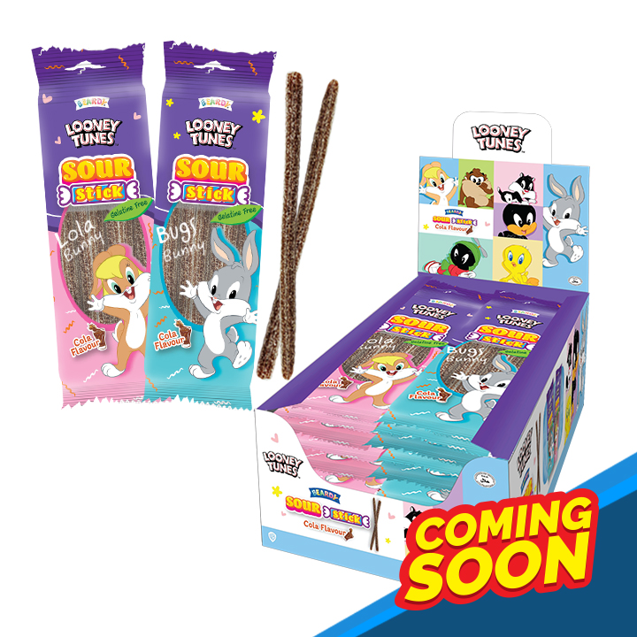 Looney Tunes Sour Stick – Cola Flavour – YLF