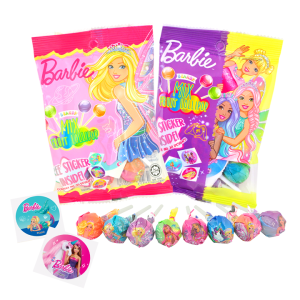 Barbie Fruit Lollipop 40g ( with Free Stickers ) – YLF